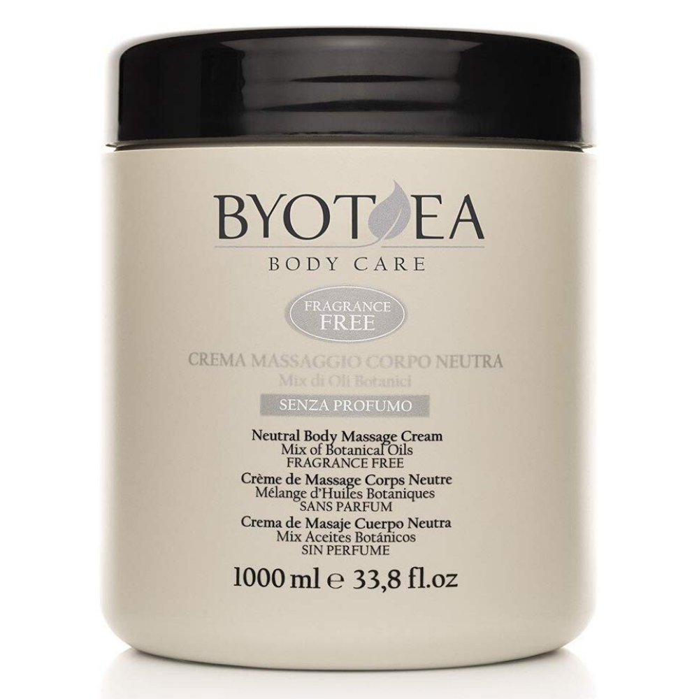 Byotea Crema Massaggio Corpo Neutra Senza Profumo 1000 ml | Noihb